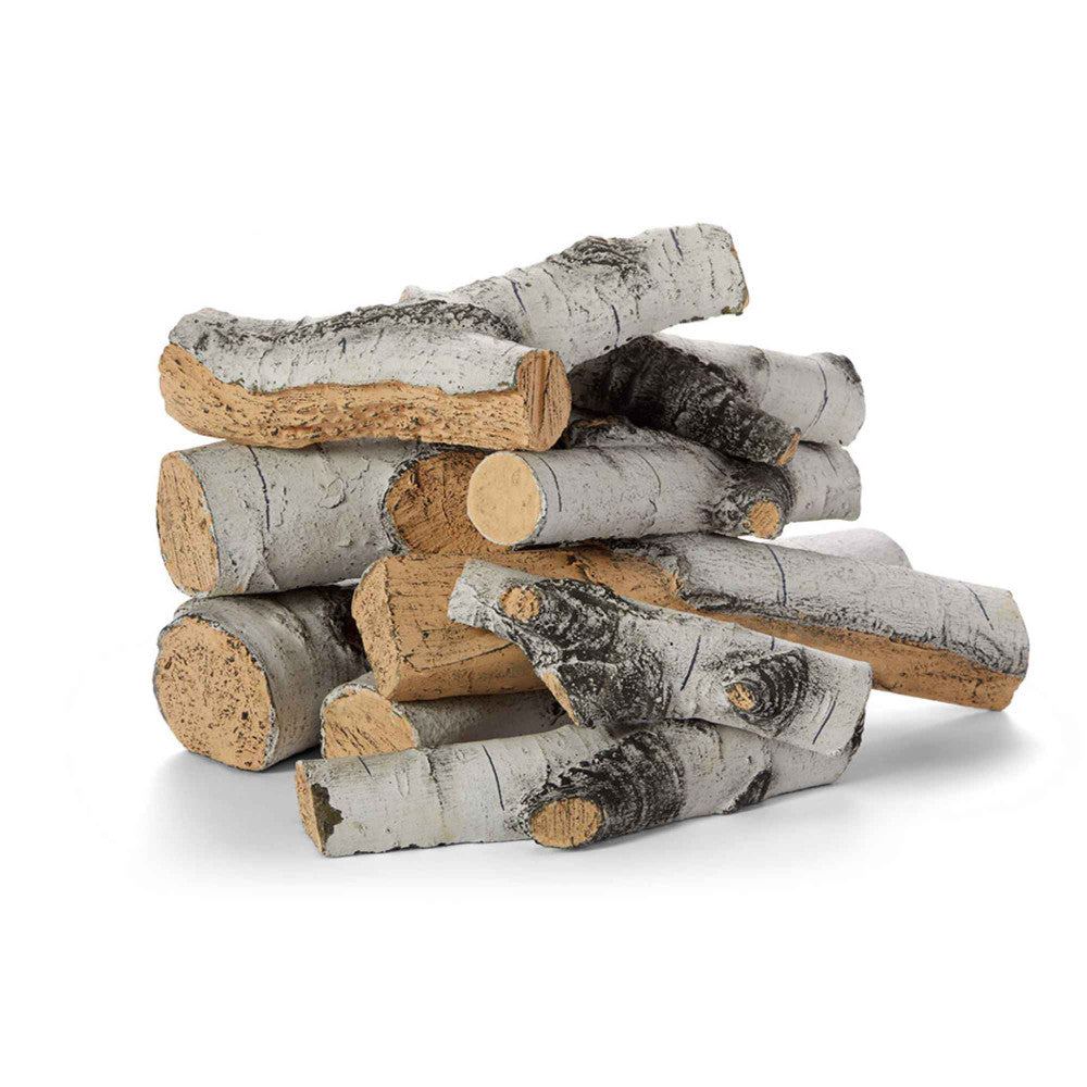 Aspen Birch Outdoor Fire Logs – Celestial Fire Glass