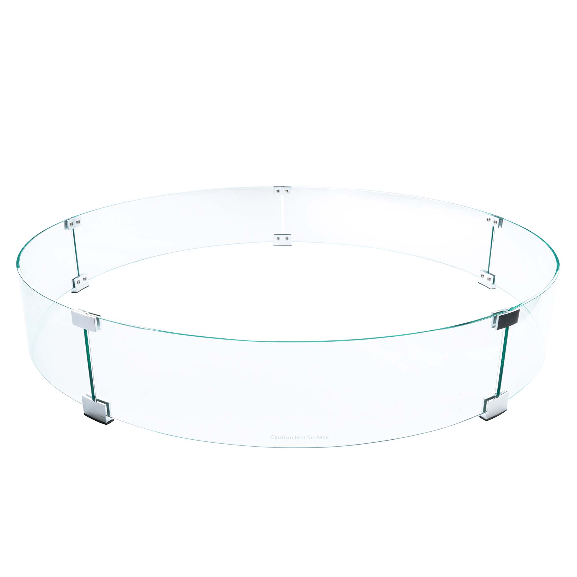 42" Round Wind Guard – Celestial Fire Glass