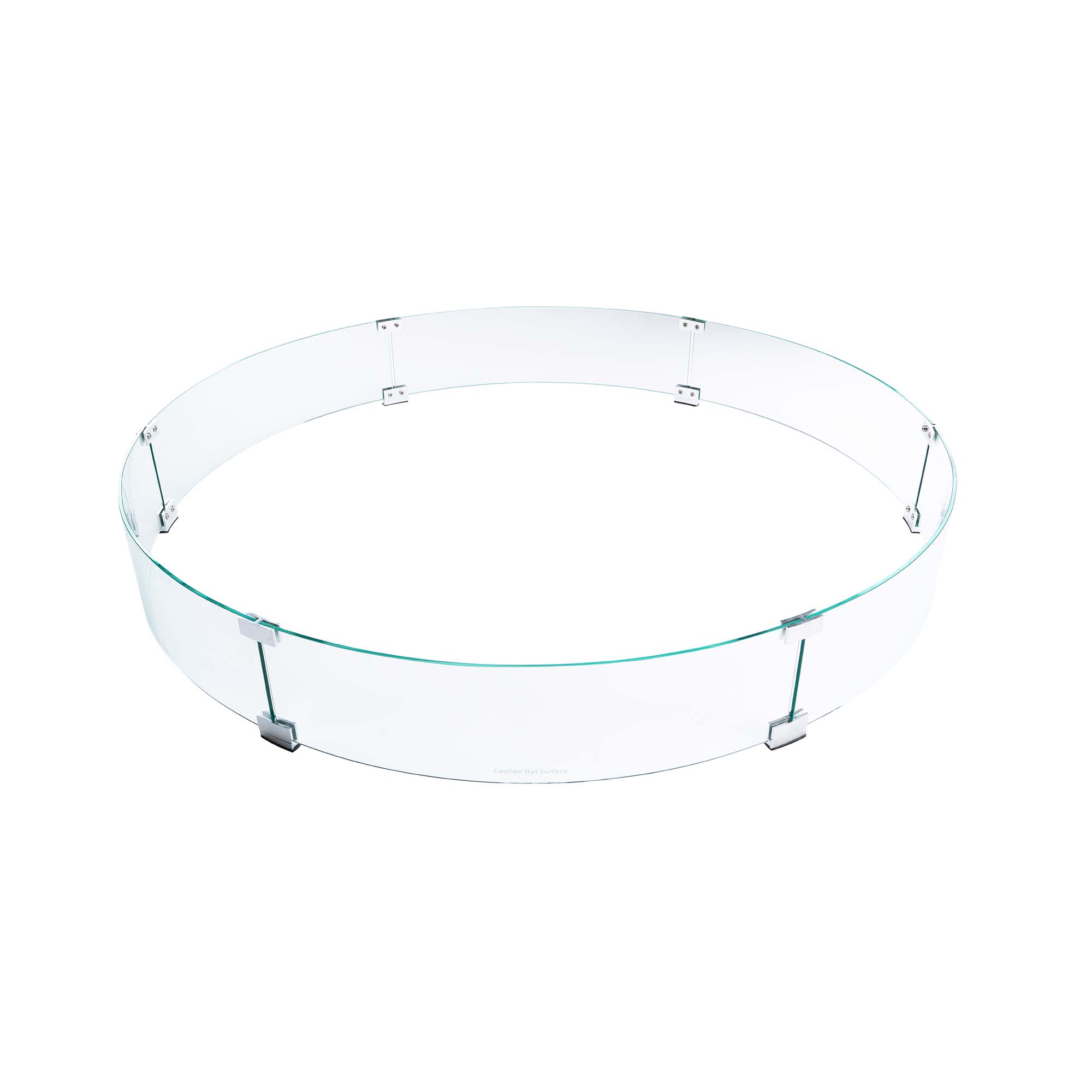 48" Round Wind Guard – Celestial Fire Glass